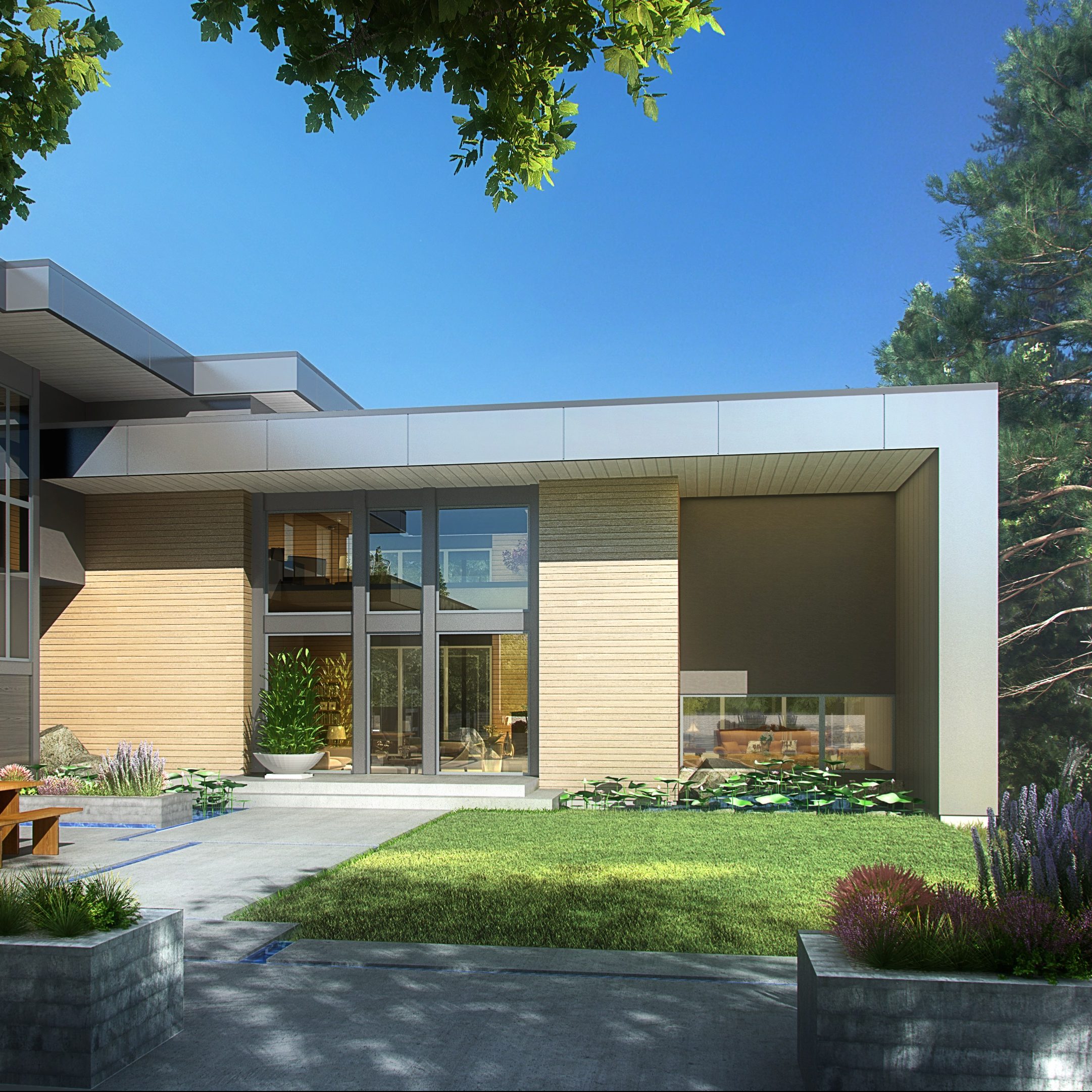 Number 44 :: Modern Bend Architecture