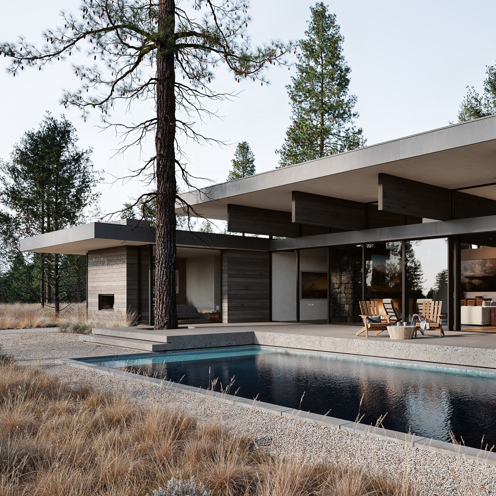 The Oregon House :: Modern Bend Architecture